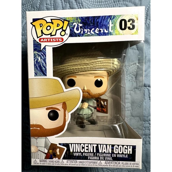 Funko | Toys | Funko Pop Artists Vincent Van Gogh 3 Dutch Painter ...